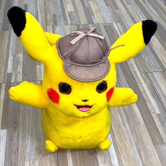 Pokemon | Toys | Pokmon Pikachu Detective The Movie Animated Talking ...